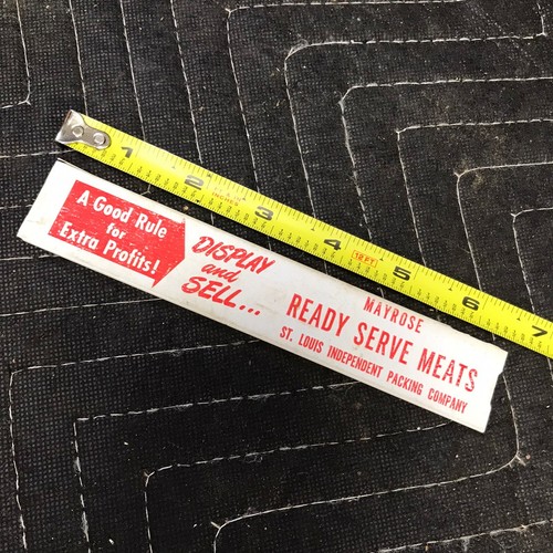 Mayrose Meats 1934 Advertising Sliderule Cost & Selling Price Indicator ...