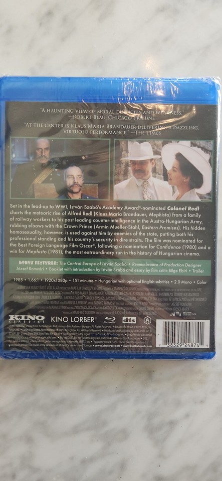 Colonel Redl (Blu-ray, 1985) 738329248741 | eBay