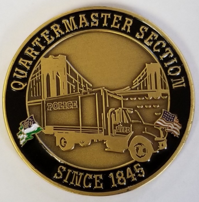 NYPD New York City Police Department QUARTERMASTER SECTION Since 1845 ...