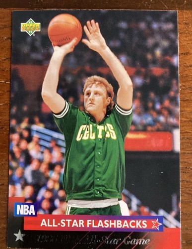 1992-1993 UPPER DECK LARRY BIRD “HOF” “NBA ALL STAR FLASHBACKS" # 37 NM ...