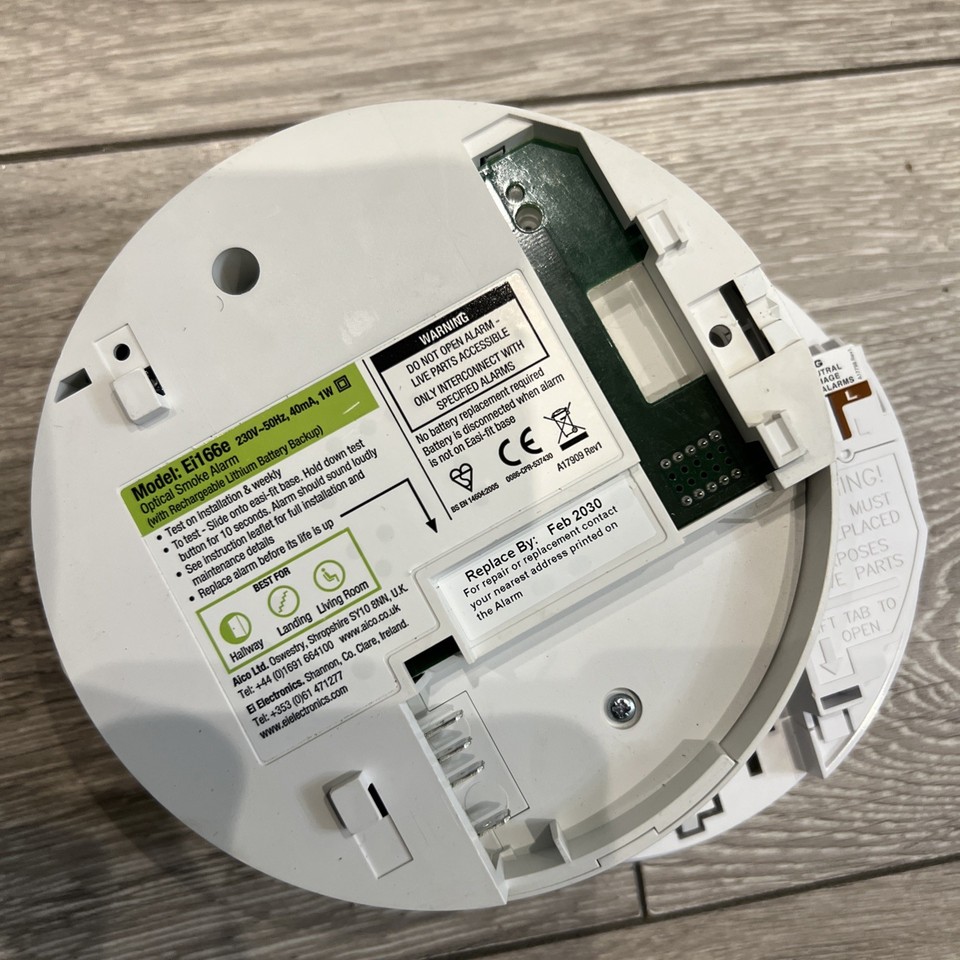 Aico Ei166e Optical Smoke Fire Alarm with Lithium Backup Replace 2030 5099383005684 | eBay UK