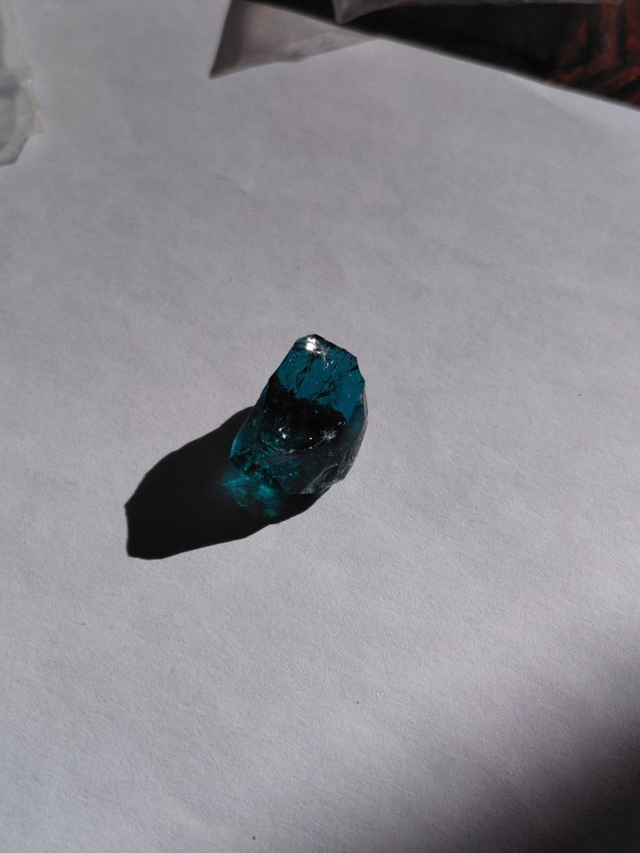Tourmaline (looks turquoise) facet rough 17.35 Cts | eBay