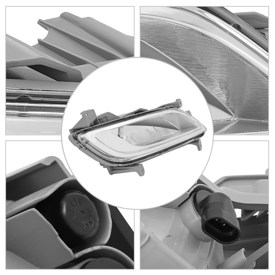 Right Halogen Passenger Side Fog Light Fog Lamp For Hyundai Veloster ...