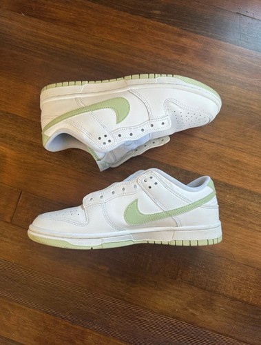 Light Green Nike Dunks, Low Top , With Box, Size 8 | eBay