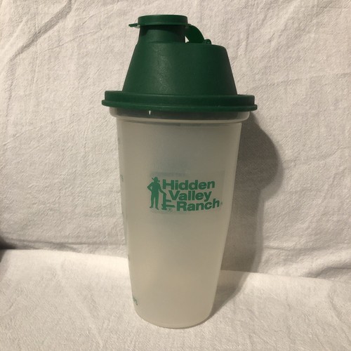 HIDDEN VALLEY RANCH Dressing Shaker Blender Green 16 oz Cup, Wheel Lid ...