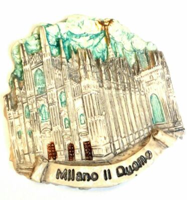 Milano Duomo Milan italy Cathedral 3D Souvenir Refrigerator Magnet Made ...