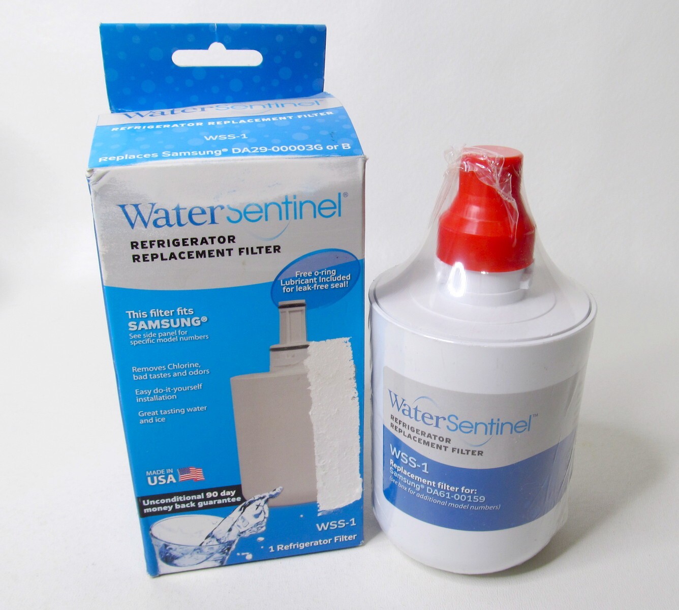 SEALED WaterSentinel WSS-1 Refrigerator Replacement Water Filter | FREE ...