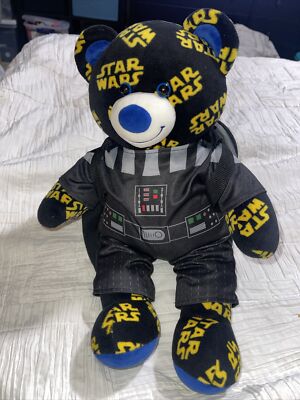 Star Wars Logo Build A Bear Plush With Partial Darth Vader Costume (17 ...