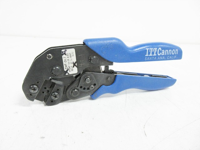 ITT Cannon Cht-dlt 20-26 20 - 26 AWG Hand Crimp Tool W/ Locator for ...