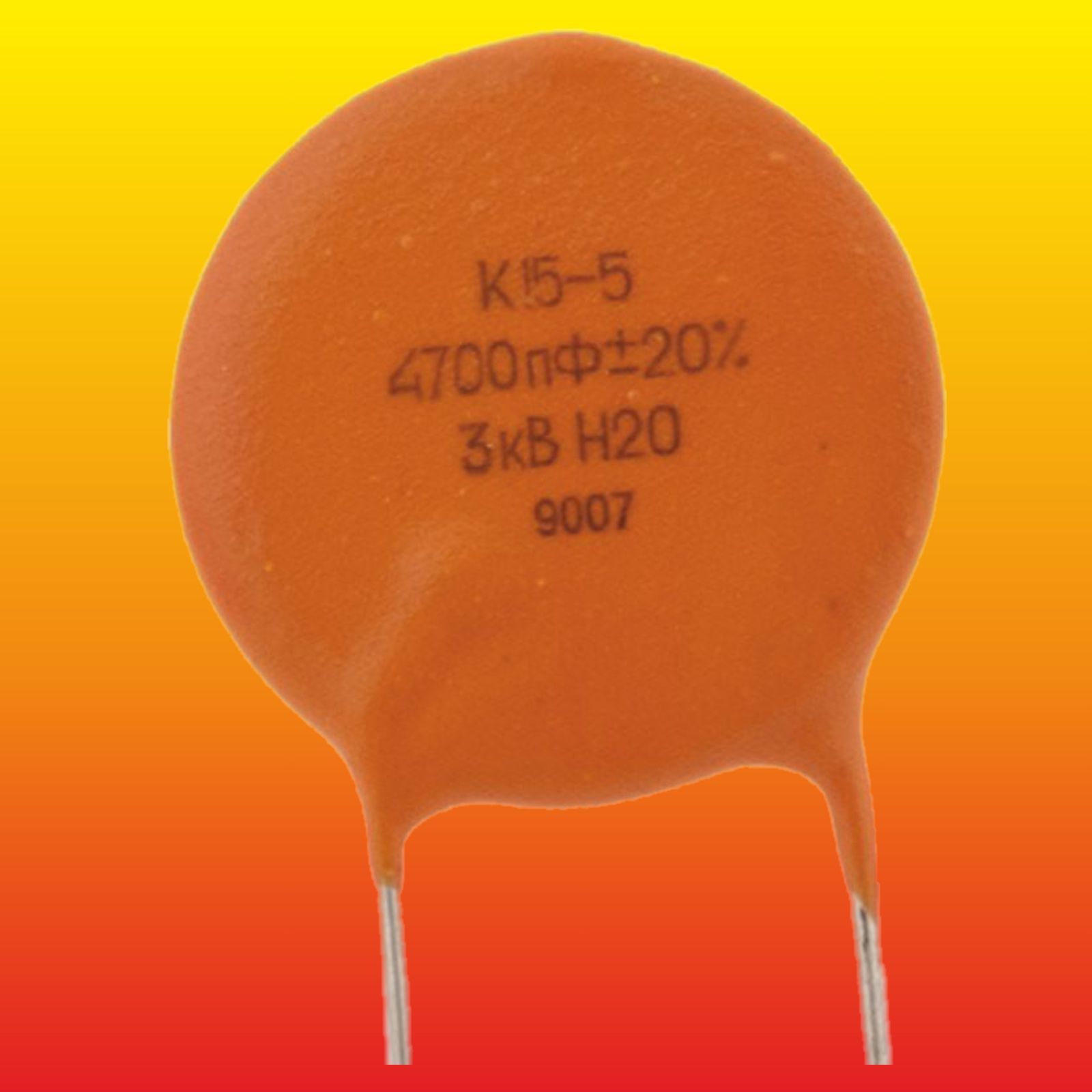 4700 pF 3 kV LOT OF 10 RUSSIAN HIGH VOLTAGE CERAMIC CAPACITORS K15-5 | eBay
