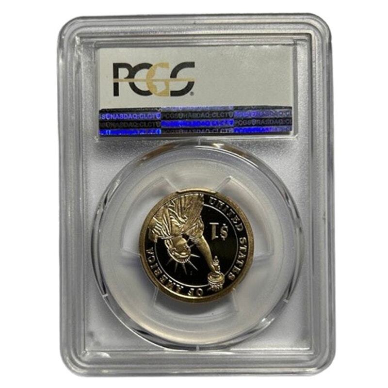PCGS 2016 S PR70 DCAM Presidential Dollar Ronald Reagan $1 FDOI 596003 ...