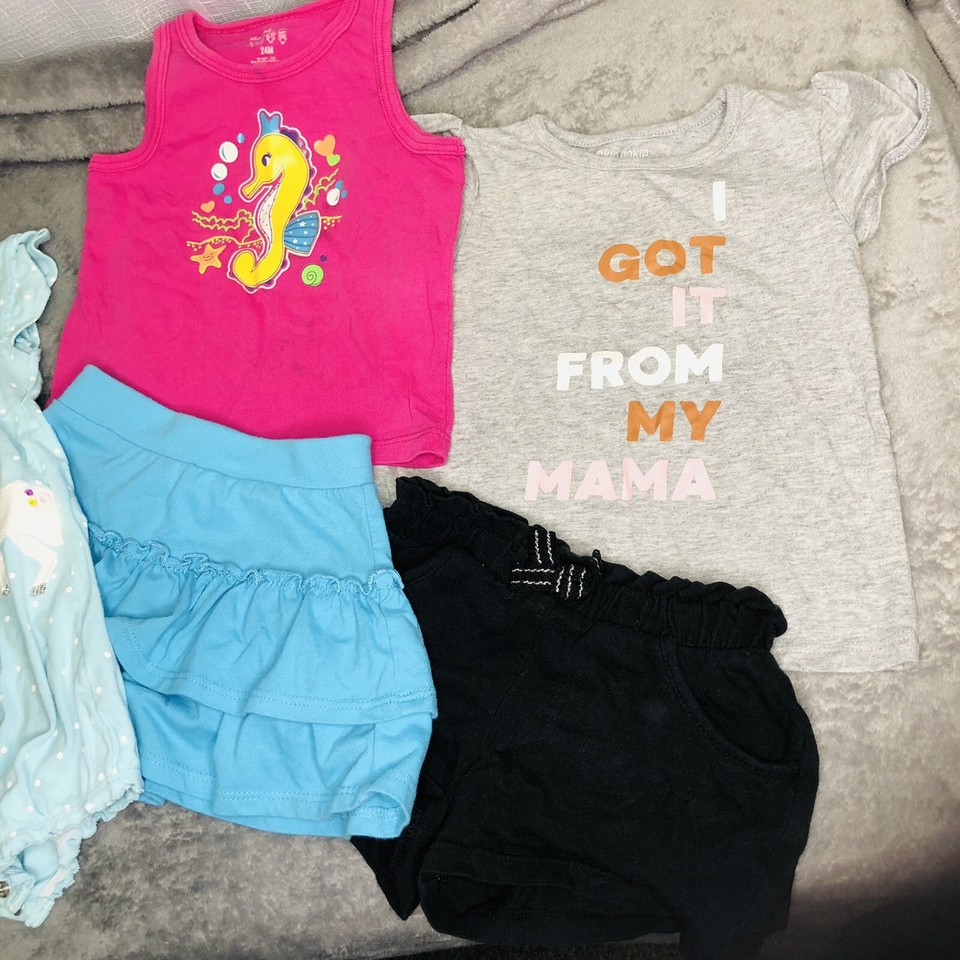 2T Summer Girl’s Toddler Clothes Bundle ~ 5 Pieces | eBay