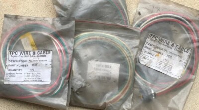 Lot Of 4 TPC Wire & Cable 84700 female 4 pole MINI receptacle Super ...