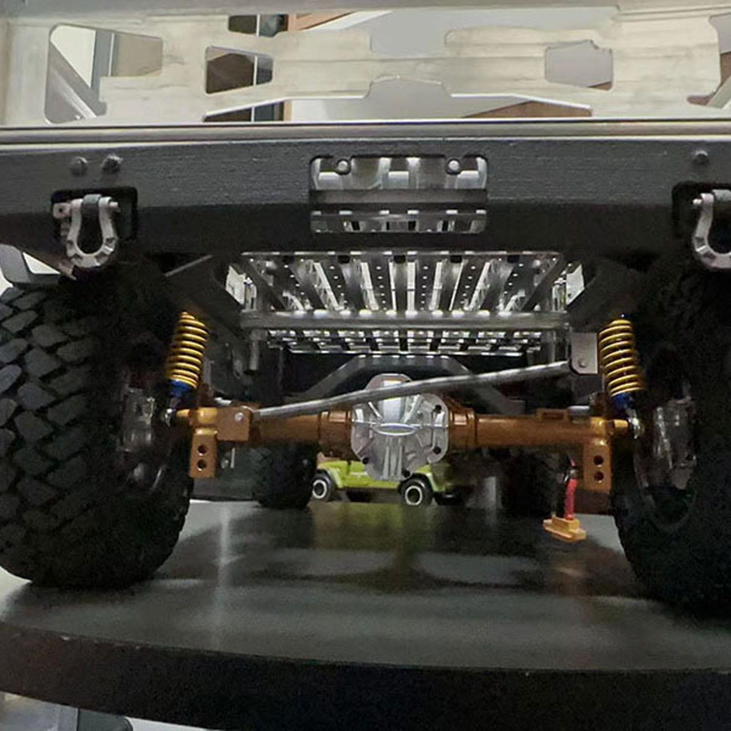 TWOLF 1/8 RC 4x4 Off-road Vehicles M715 4WD Remote Control Crawler Car ...