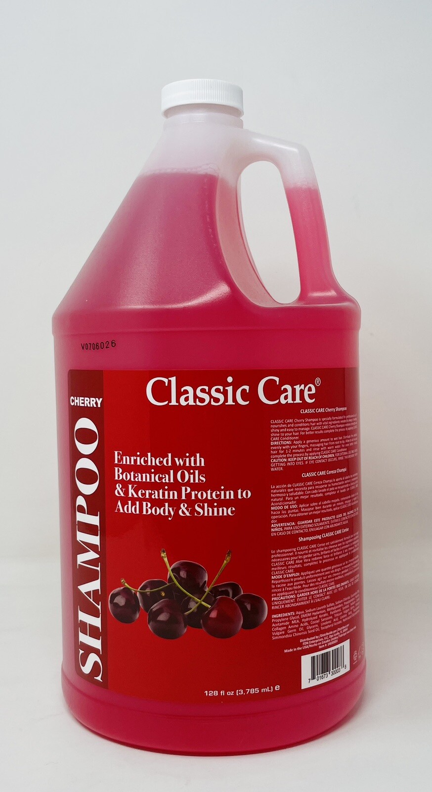 Classic Care Cherry Shampoo ENRICHED WITH BOTANICAL OIL & Keratin ...