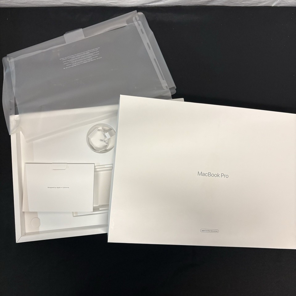 Macbook Pro M4 16 Inch Empty Box With Inserts Model A2141 Genuine Apple ...