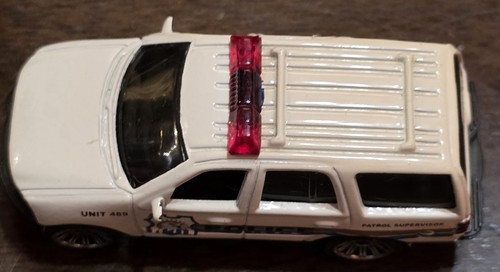 3" Ford Expedition SUV Police Patrol Supervisor Unit #489 1/64 MatchBox ...