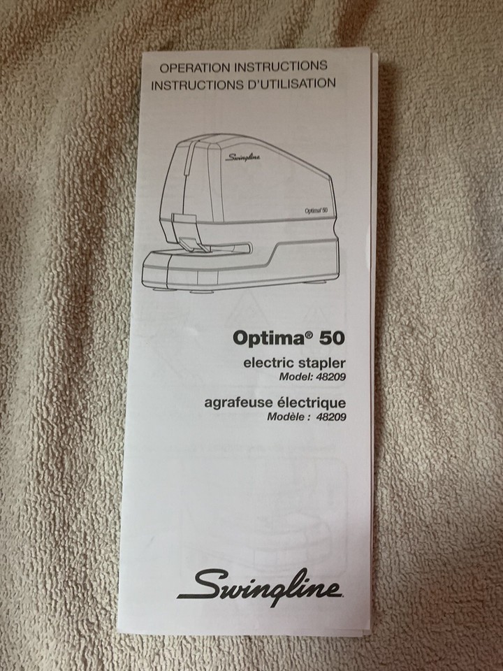 Swingline Electric Stapler 50 Sheet Capacity Jam Free 5000 High ...