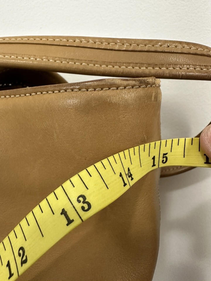 VTG Coach 9302 Leather Brown Shoulder Tote Bag | eBay