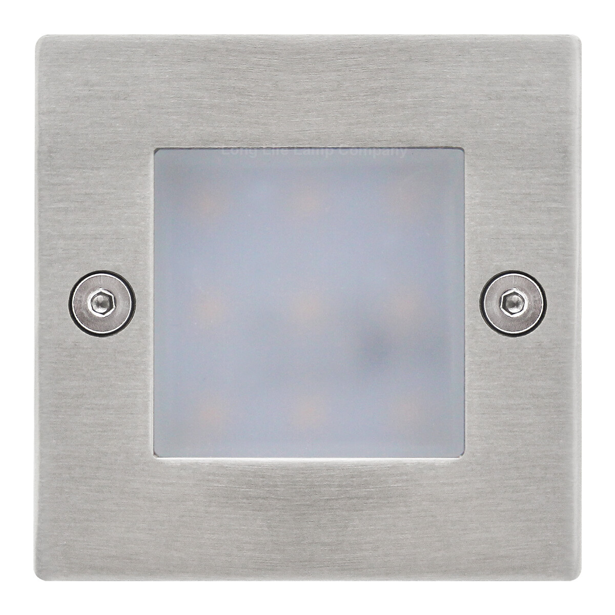 Mini LED Brick Light Outdoor Step Wall Light 70mm Square IP54 Cool or ...