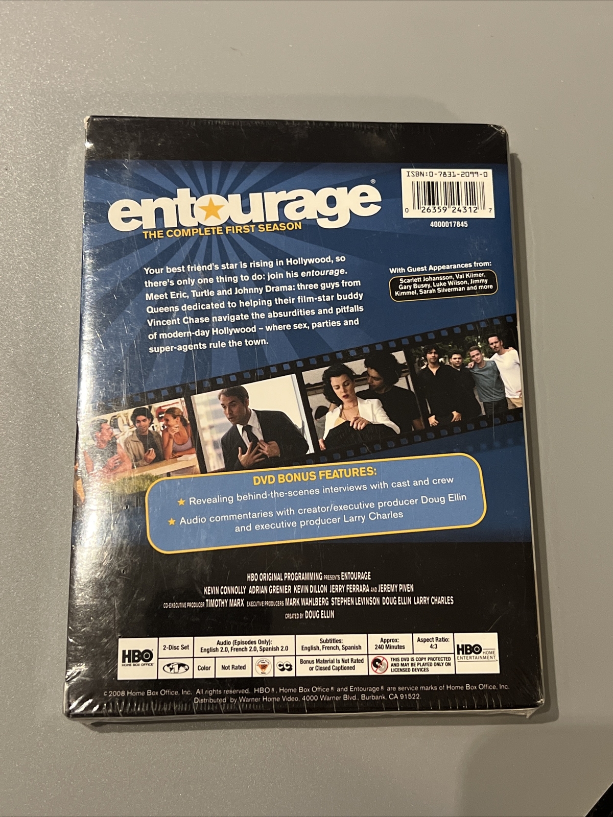 Entourage: The Complete First Season (DVD, 2005, 2-Disc Set) for sale ...