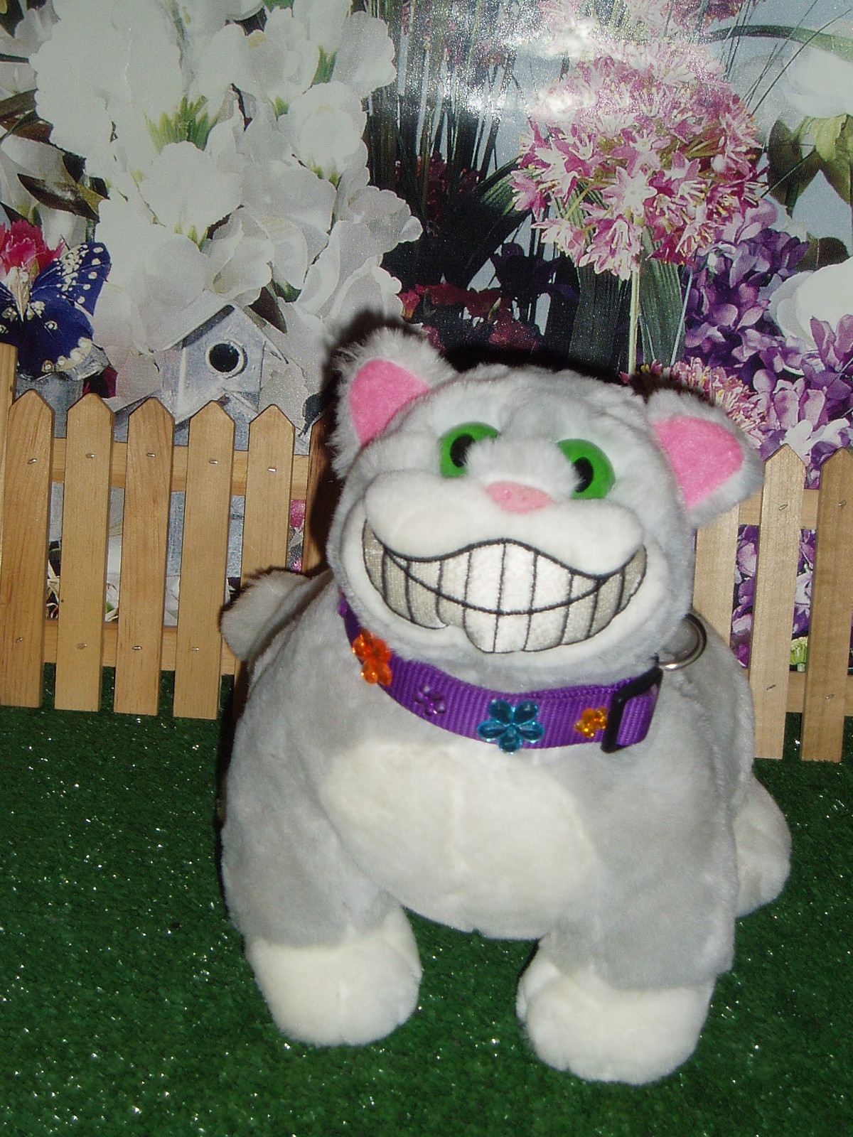 FAT CAT STUFFY - 14" LONG - SMILING KITTY - RARE AND HARD TO FIND | eBay