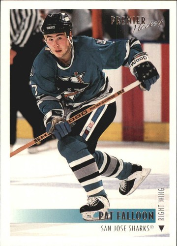 1994-95 Topps/OPC Premier Sharks Hockey Card #521 Pat Falloon | eBay