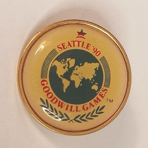 Seattle 1990 Goodwill Games Pin Vintage Collectable Good Condition | eBay