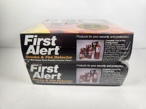 Vtg First Alert SA67D Smoke Detector (2) Model 83R - Twin Pack Brand ...