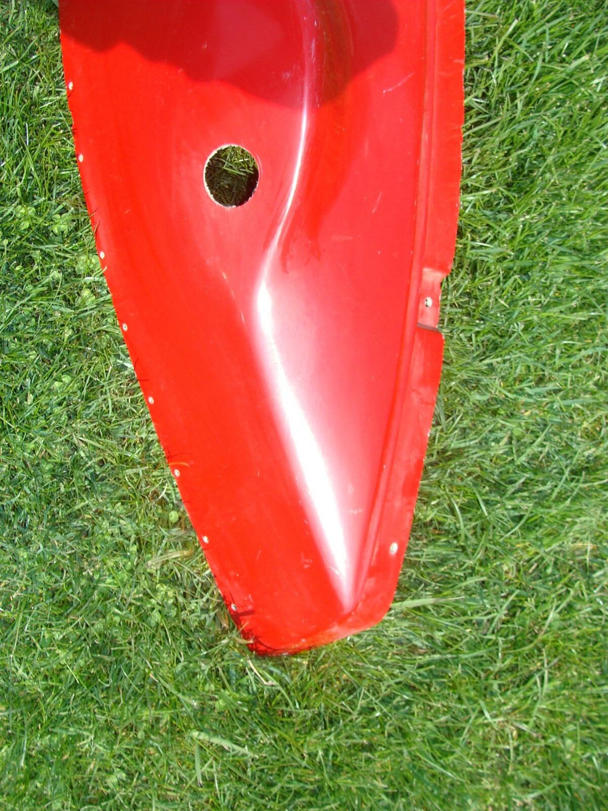 1976 75 77 78 79 RUPP NITRO 440 340? red right side belly pan ...