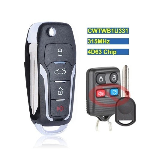 Remote Key for Ford Explorer Focus Edge Escape Ranger Mustang FCC ID ...