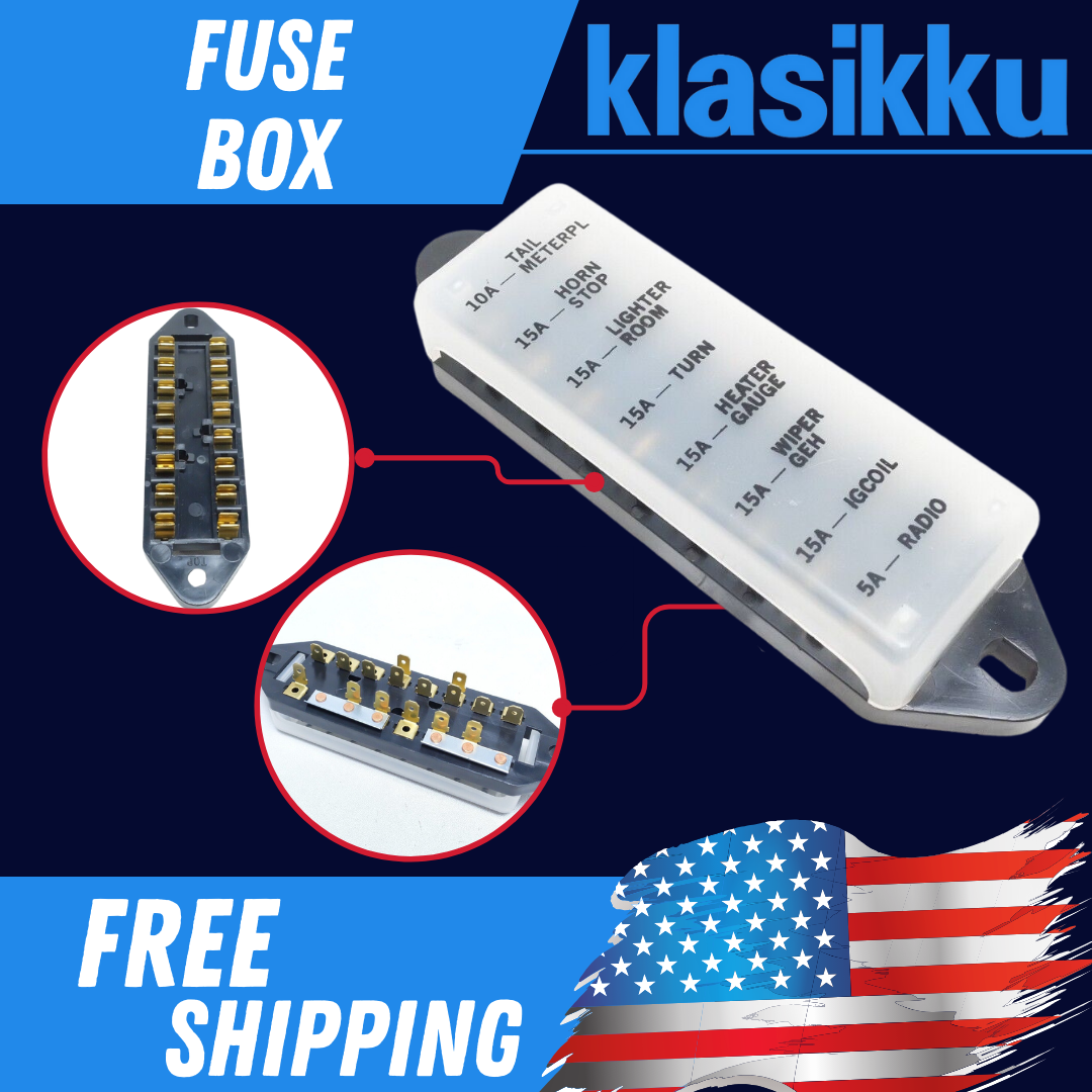 FIT FOR TOYOTA LAND CRUISER FJ40 FUSE BOX AND COVER 1972 -1978 ...
