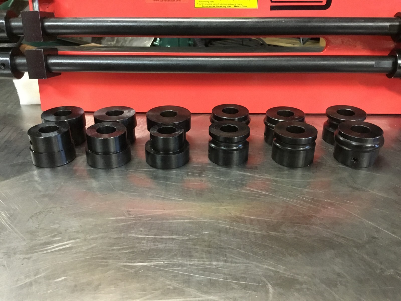 WNS Bead Roller Rolling Machine Swager Bead Former 464mm 18" 1.2mm 7 ...