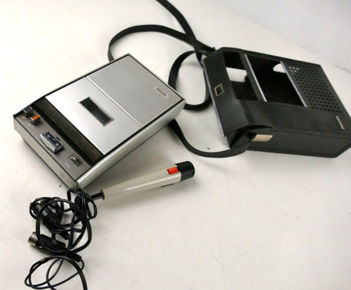 Philips N2 202/22 Kassettenrecorder Reporter mit Micro defekt Bastler ...