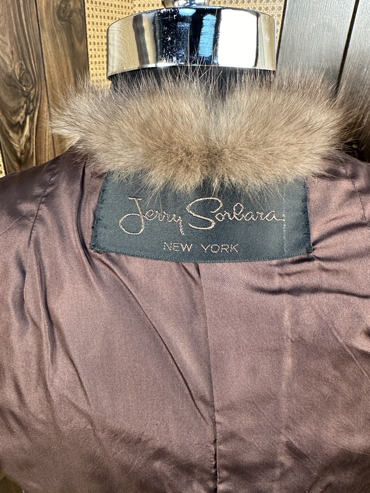 JERRY SORBARA NEW YORK DESIGNER RUSSIAN SABLE FUR VEST JACKET COAT ...