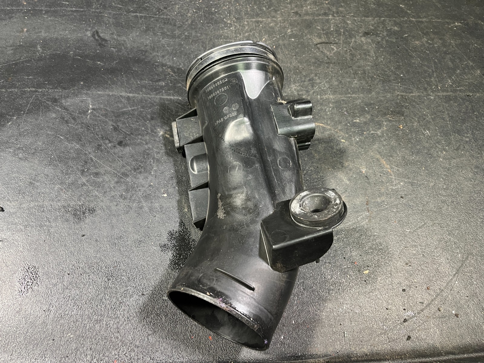 11-16 BMW 535I F10 N55 TURBO AIR INTAKE INTERCOOLER PRESSURE PIPE HOSE ...