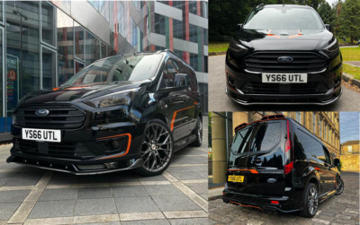 V2 Body Kit Ford Transit Connect V2 Front Bumper, Rear Bumper, Side ...