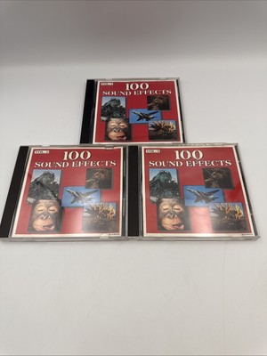 100 Sound Effects Ultimate Collection Volumes 1-3 Audio CD Madacy ...