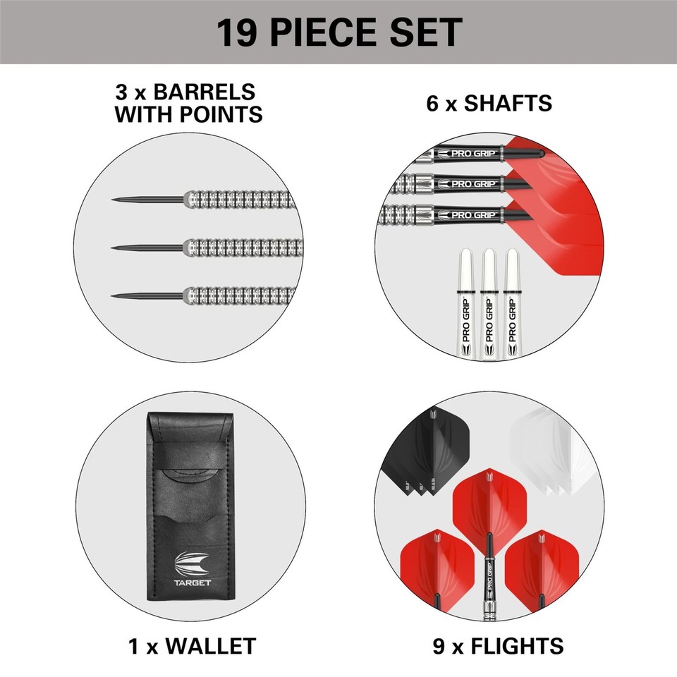 Target Darts Set Artemis 21G/22G/23G/24G/25G/26G 80% Tungsten Steel Tip ...