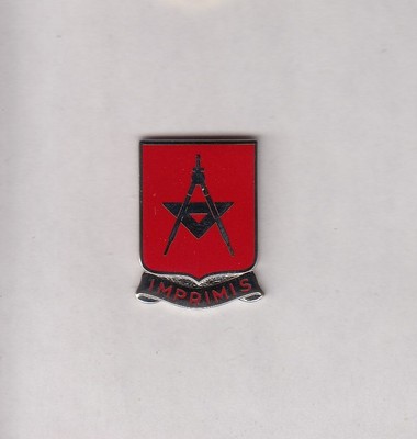 US Army 30th Engineer Battalion DUI crest c/b clutchback badge D-22 | eBay