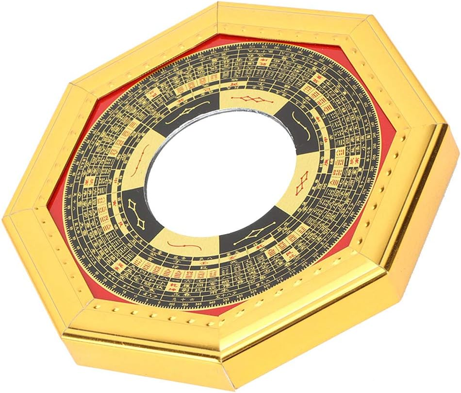 Flat Bagua Mirror 2pcs Traditional Chinese Bagua Mirror With Zodiac ...