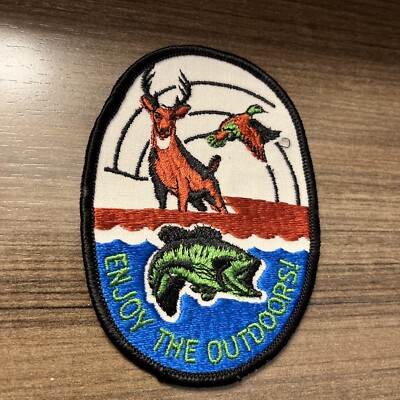 Enjoy the outdoors Patch Oval 4 inch | eBay