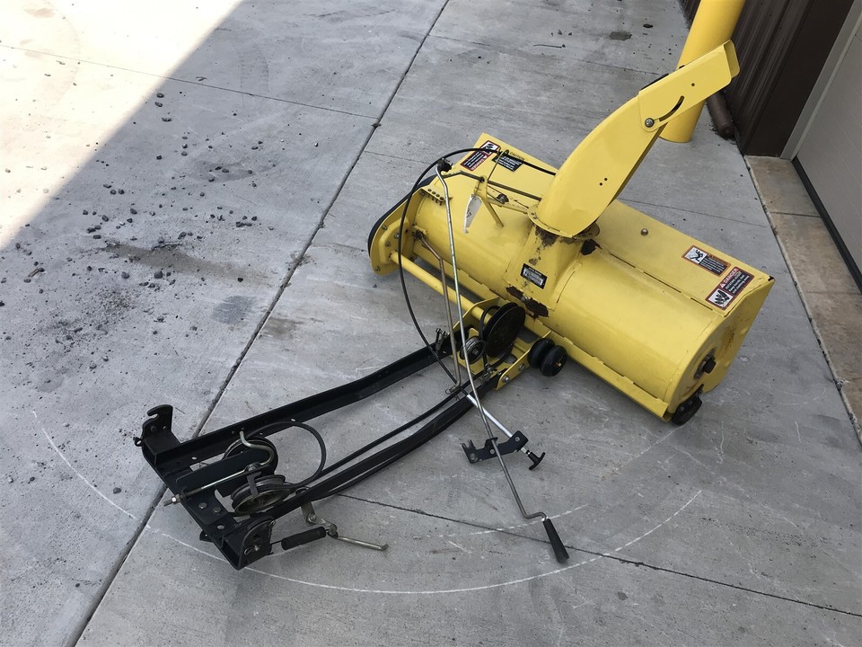 JOHN DEERE 42 SNOWBLOWER LX255 Lx266 Lx277 Lx279 Lx280 Lx289 Lx288 ...