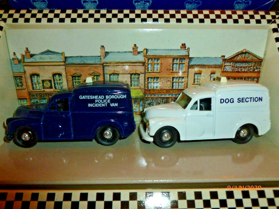 CORGI D13/1 MORRIS MINOR POLICE GATESHEAD/DOG VAN SET 1:43 | eBay