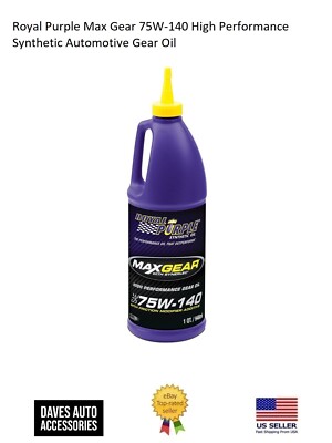 Royal Purple Max Gear 75W-140 High Performance Synthetic Automotive ...