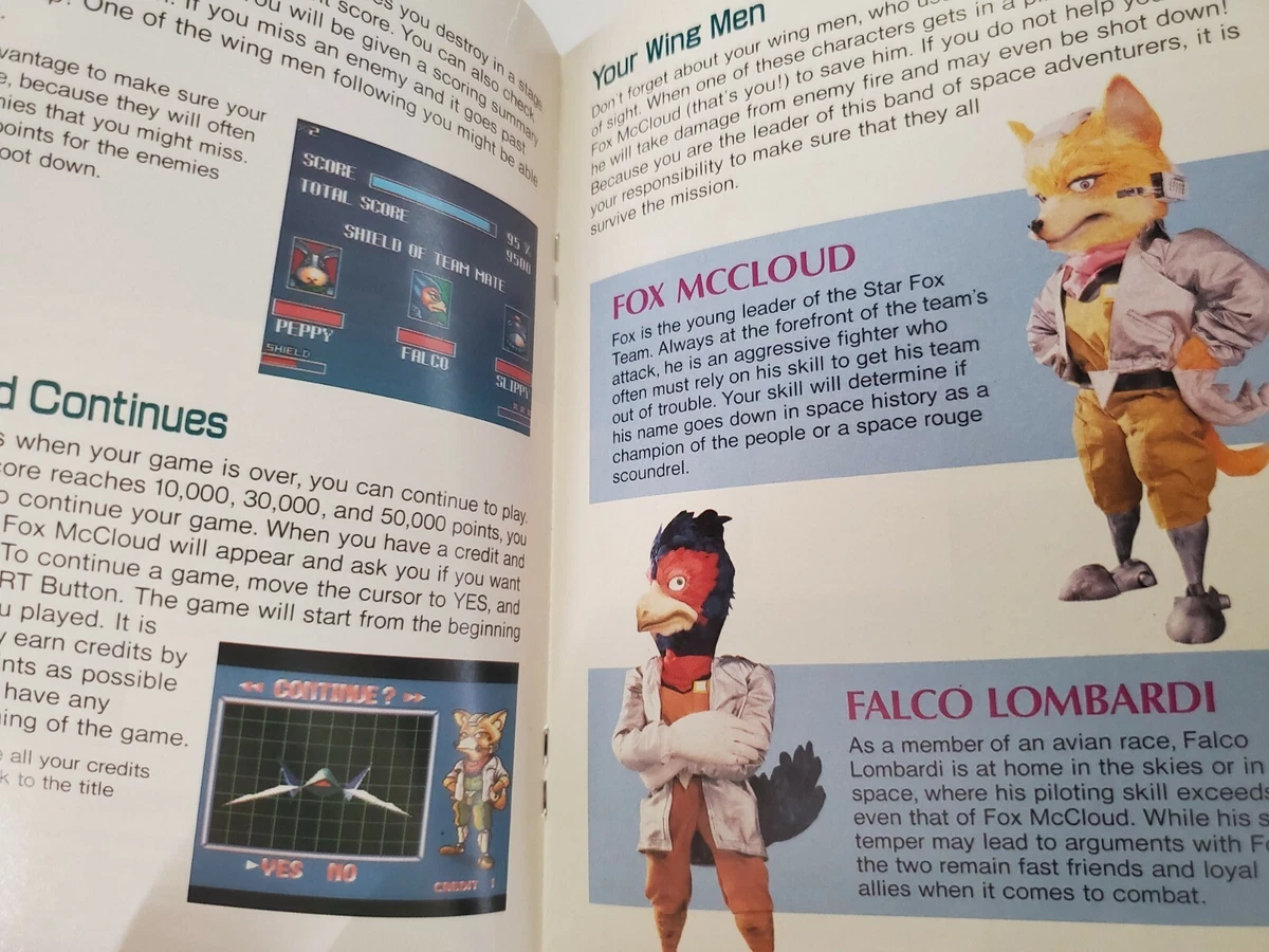 Falco Star Fox Snes