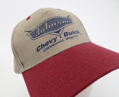 Johnson Chevy Buick Hat Cap Clintwood VA Chevrolet Car Dealer Tan ...
