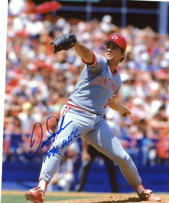 DANNY JACKSON CINCINNATI REDS 1990 WSC PITCHING AUTOGRAPHED 8X10 PHOTO ...