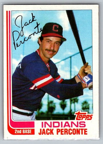 1982 TOPPS TRADED JACK PERCONTE CLEVELAND INDIANS #87T | eBay