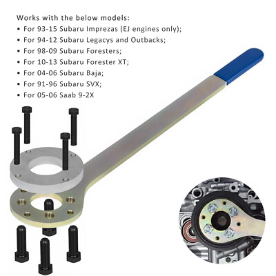 Crank Pulley Tool Set V2 Screw Wrench Holder Timing Belt Service For ...